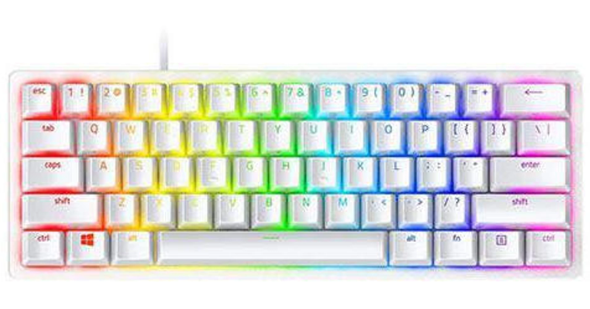 Razer Huntsman Mini Mercury – 60%-os Mechanikus Gaming Billentyűzet