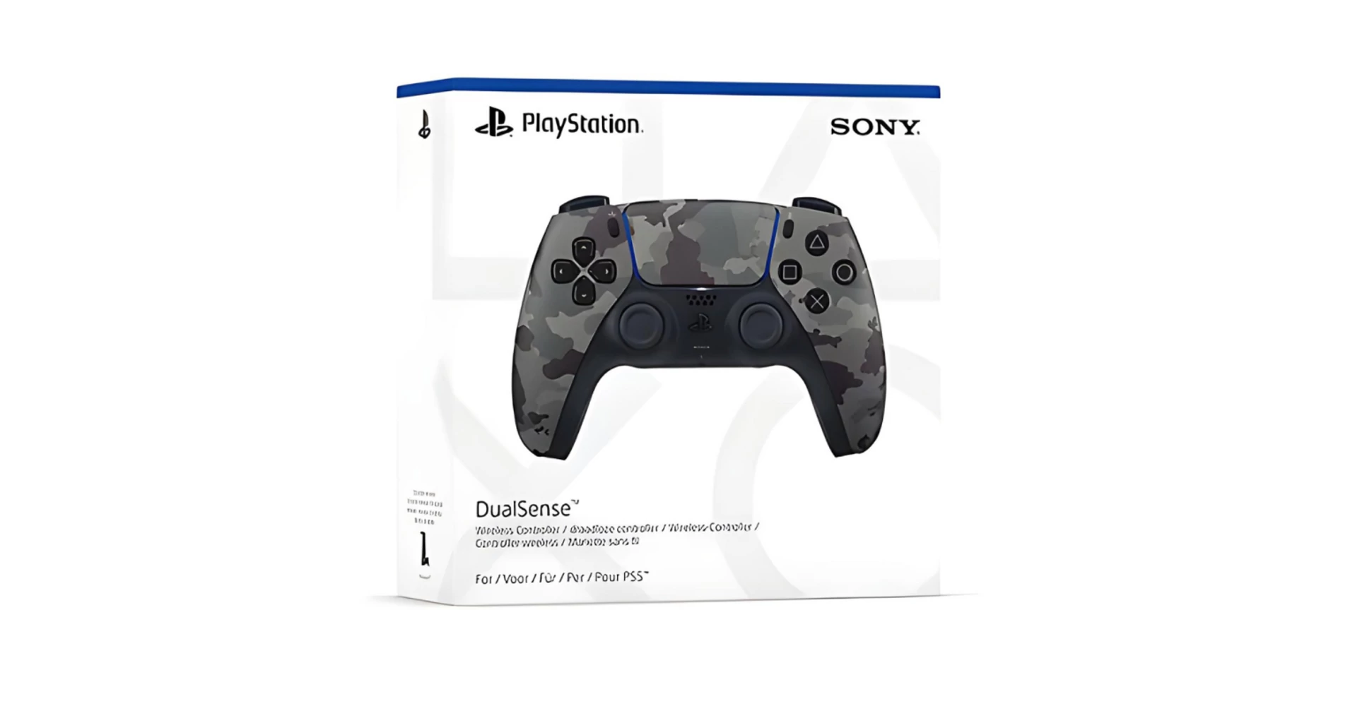 PS5 DualSense Kontroller – Gray Camo (PS711000040244)