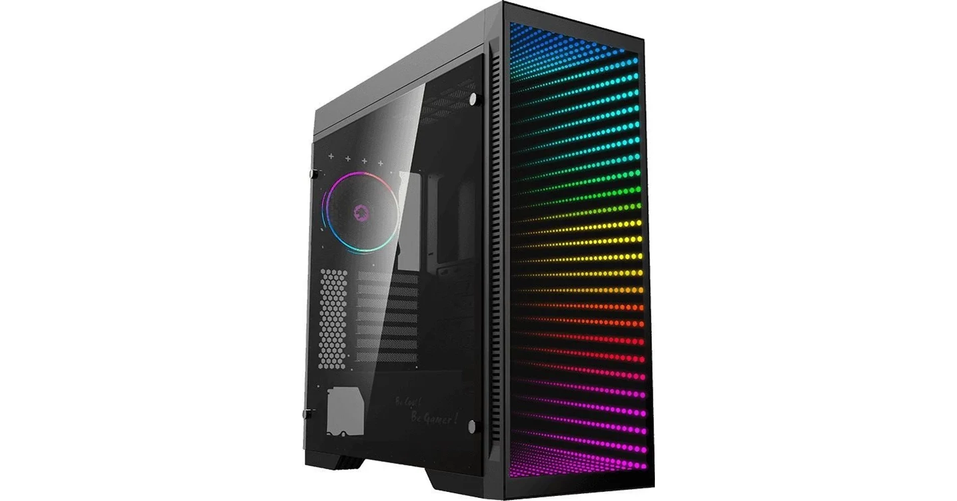 GameMax Abyss ARGB Tempered Glass Számítógépház (‎ABYSS-TR) - GameMax ...