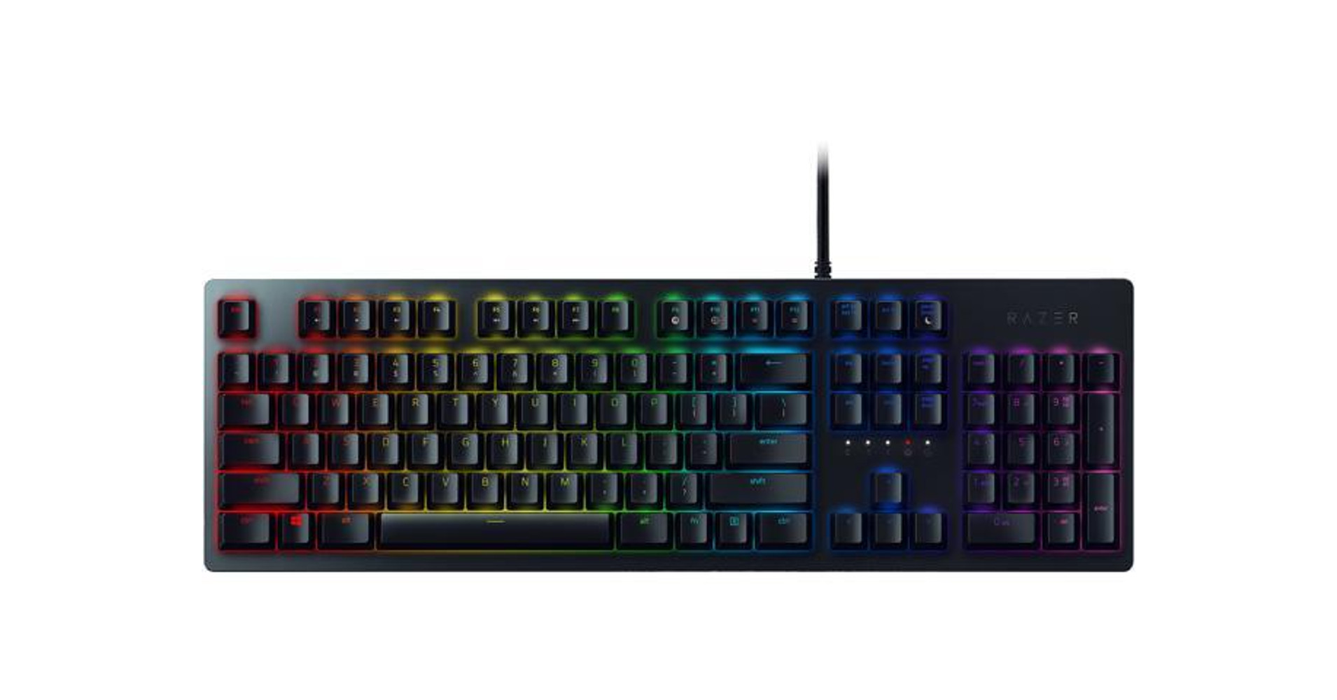 Razer Huntsman (‎RZ03-02520200-R3U1) Opto-Mechanikus Purple Switch ...