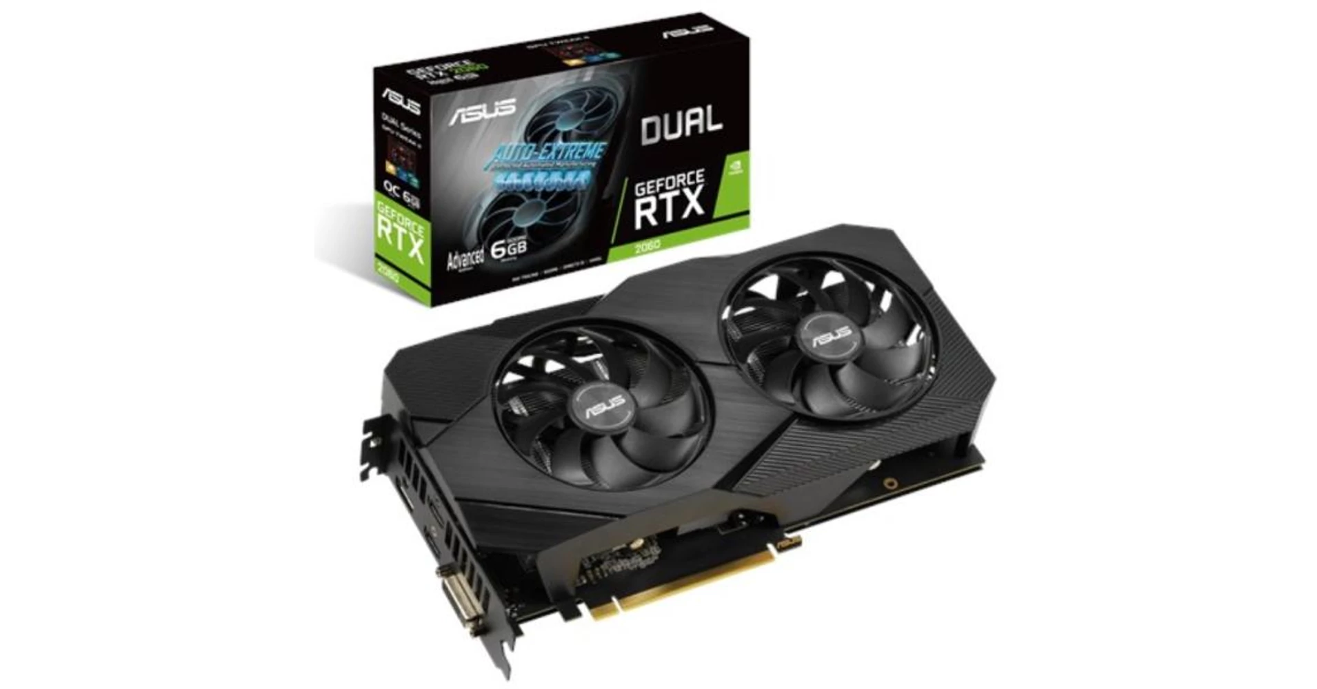 ASUS GeForce RTX 2060 6GB GDDR6 (DUAL-RTX2060-A6G-EVO) Videokártya ...