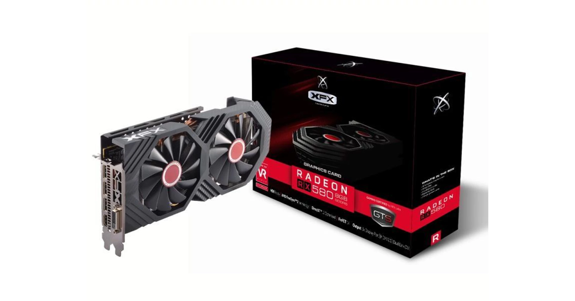 XFX Radeon RX 580 GTS XXX Edition 8GB GDDR5 Videokártya